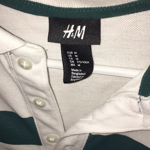 H&M | Shirts | Hm Size M Polo | Poshmark
